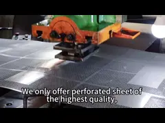 Cina Lamiera forata in acciaio inossidabile 1,22m*2,44m SS 316 304 in vendita