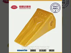 PC120 Premium Flat durable Bucket Teeth For Excavator 24Hours Online Service