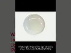 China Wall Light LED Ceiling Lamp Round Bulkhead Light Fitting Waterproof IP65 for sale