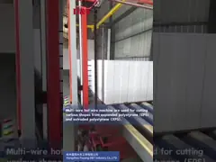 D&T CNC EPS Hot Wire Cutting machine High-Speed Styrofoam Cutter EPS Block for Foam Industries