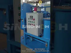 34 KW 진공 TF 시리즈 오일 정화기, 3000L/H 터빈 오일 진공 처리