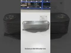 ISO9001 Weichai Engine Truck Wp12 Oil Cooler Core 61800010113