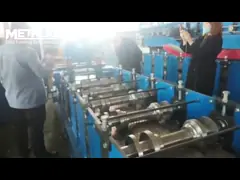 Trench Drain Panel Roll Forming Machine With Servo Feeding Hydraulic Punching And Precise Hydraulic Cutting