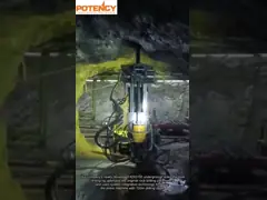 China 1500mm Drill Pipe Length DTH Drilling Rig 76 - 203mm Drilling Diameter KD-KDQ150 for sale