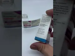 Waterproof 10ml Vial Labels 4C Full Color For vial Pharmaceutical