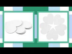 China 3mm Thickness Heart Shape Canvas Board Panels For Students And Professional Artists for sale