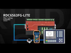 RDC6563FG-LITE Controlador de corte por láser de fibra con 6 ejes Sistema de control de altura digital completo