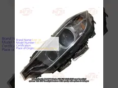B-M-W 3 Series used car headlight F30 F35 2013-2018 Turn signal Headlight system 25W