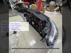 Disassembly Parts Of The Front Bumper Assembly For G-e-ely Starry L Models 21-24