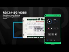 Ruida Controller RDC6445G-MOD5 Touch Screen Laser Cutting And Engraving Control Panel