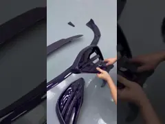 Purple carbon fiber