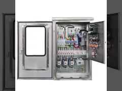 China 316L 304L SS Electricity Control Panel Cabinet Stainless Steel  Enclosure Metal Box for sale