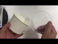 PLASTIC FLAT LID