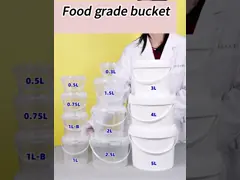 Bottile di plastica da 300 ml sicuro per alimenti con coperchio per cioccolato, salsa di burro di arachidi, biscotti