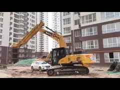 Excavator Sliding Arm Sliding Boom Excavator Long Reach Arm