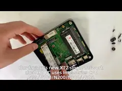 Intel Alder N Lake N95 Mini Computadora Dual HDMI LAN única DDR4 16G Mini PC portátil