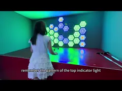 China Ar Game Interactive Throwing Game Activate Arena Wall Light Interactive Induction Gaming Wall Light for sale