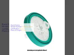 China 25mm Hydrophobic PES Syringe Filters 0.45μm Pore Size, 100-Pack with 3 Year Shelf Life for Laboratory Applications for sale