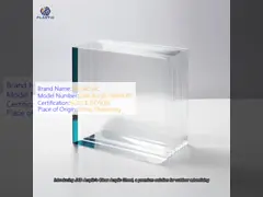 高透明性 ヴァージン PMMA アクリルシート オーダーメイド サイズ 屋外広告用