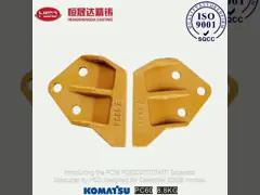 PC56 PC60 D2017074171 Excavator Side Cutter Self-Cleaning Mud-shedding