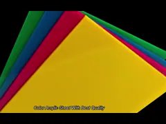China Custom Size Color Acrylic Sheet Cast Process Colored Acrylic Panels Scratch Resistant for sale