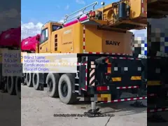 Used truck crane 2021 Sany SAC200E All Terrain Crane 200t 200 Tons  Truck Lifting