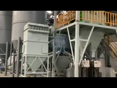 Customized Dry Mix Plant Twin Shaft  With Electronic Weighing System For Cement