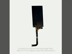 Ecrã de toque 640x1280 IPS TFT LCD Display Module Panel Interface MIPI ST7703