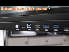Interactive flat panel