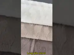 China Luxury Velvet Sofa Fabric Plush Velvet Fabric Waterproof For Furniture for sale