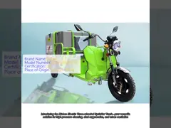 China Three Wheeled Sprinkler Truck Electric High Pressure Cleaning Fog Cannon Truck for sale