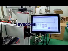 Portable Co2 Laser Marking Machine 30W 9.3μM IP55 Desktop Barcode Laser Marking Machine