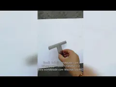 Spare Parts Plastic Bag  Cutting  Film Packaging Knife Machinery With HSS Material