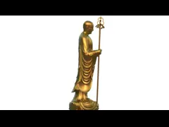 30CM High Casting Bronze Buddha Statue Large Size 	Gold leaf Finish