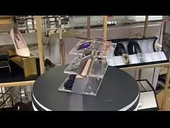 China Custom Clear Acrylic Stands 4 Layer Countertop Display Rack For Sunglasses for sale