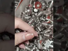 China Hex Socket DIN7991/GB70.3 Countersunk Head Machine Screw With Hex Nut Flat Washer And Spring Washer Assemblies Plain Surface for sale