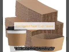 Corrugated Paper Cups Sleeve