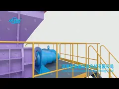 2000t/D-3000t/D Industrial Waste Shredder Metal Plastic Dual Shaft Shredder