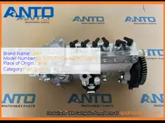65.11101-7420A 400912-00071 Fuel Injection Pump DOOSAN Excavator Spare Parts For DX225LCA