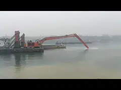 Manufacturer of Excavator long arm long boom with standard bucket