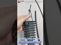 China 2KN Wedge Tension Clamp Protective Preformed For ADSS Cable Installation Kits for sale