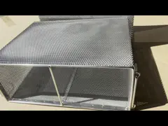 Customized double layers stainless steel wire mesh basket