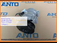 259-7244 2597244 Compressor Excavator Air Conditioner Parts Fitting For 3066 320D 323D