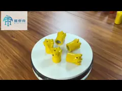 Top Hammer Rock Drilling Tools 38mm Taper Rock Drill Button Bit for Hard Rock Drilling