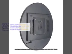 Круглый экран рекламного дисплея Круглый Android дисплей