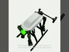 Portable Foldable 15 Inch FPV Drone Payload 1kg 5.8G 2.5W VTX With Remote Control