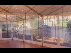 China Custom Basketball Court Canopy Tent For Sports Event White Roof Polygonal Tent for sale