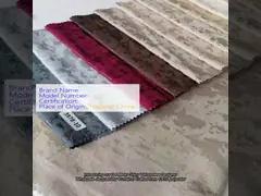 China 2.8 Meter Comfortable Anti Pill Shiny Velvet Fabric Woven Jacquard Fabric for sale