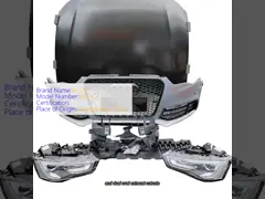 China 2018 2017 A-Udi A6L Rear Bumper Replacement 2012-2015 Upgraded C7PA 18 Sport for sale