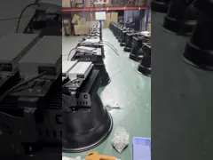 China Round Industrial High Bay Lighting Tower Crane Light 200w-700w for sale